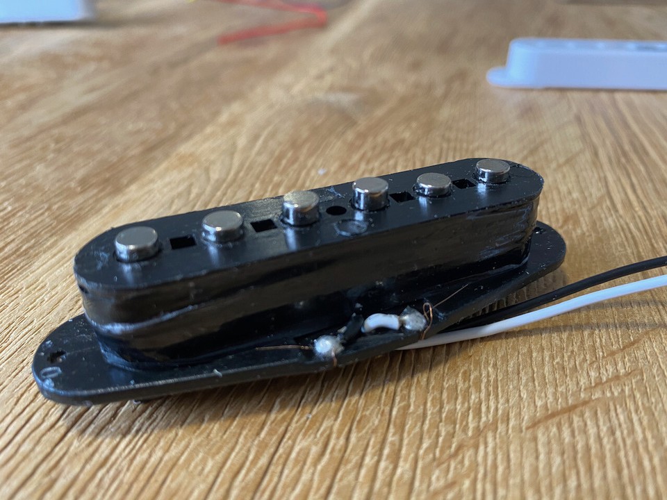 Warman Texas Triple Hots single coil guitar pickups, staggered poled ...