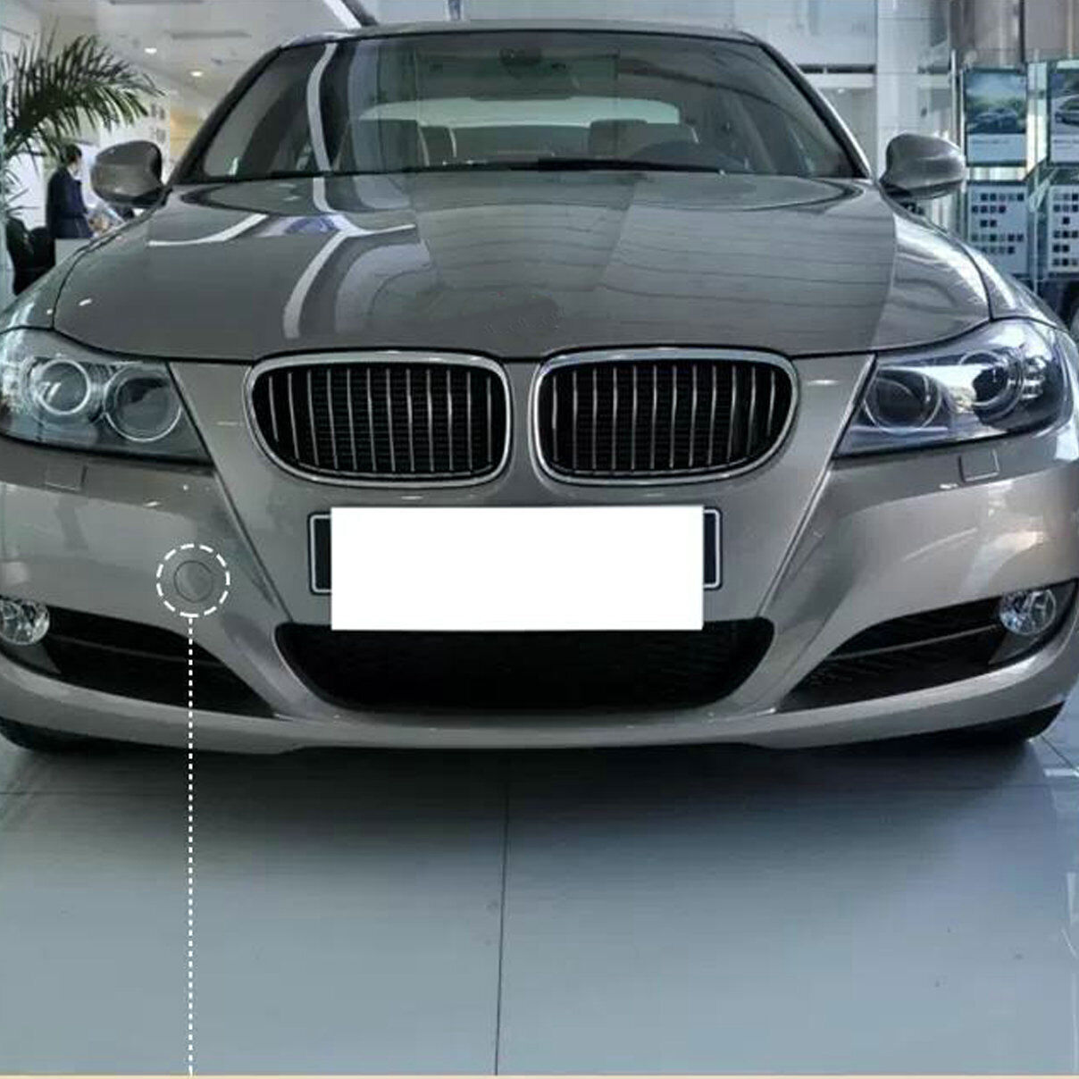 51117207299 Front Bumper Tow Hook Eye Cover For BMW 3 Series E90 E91 ...