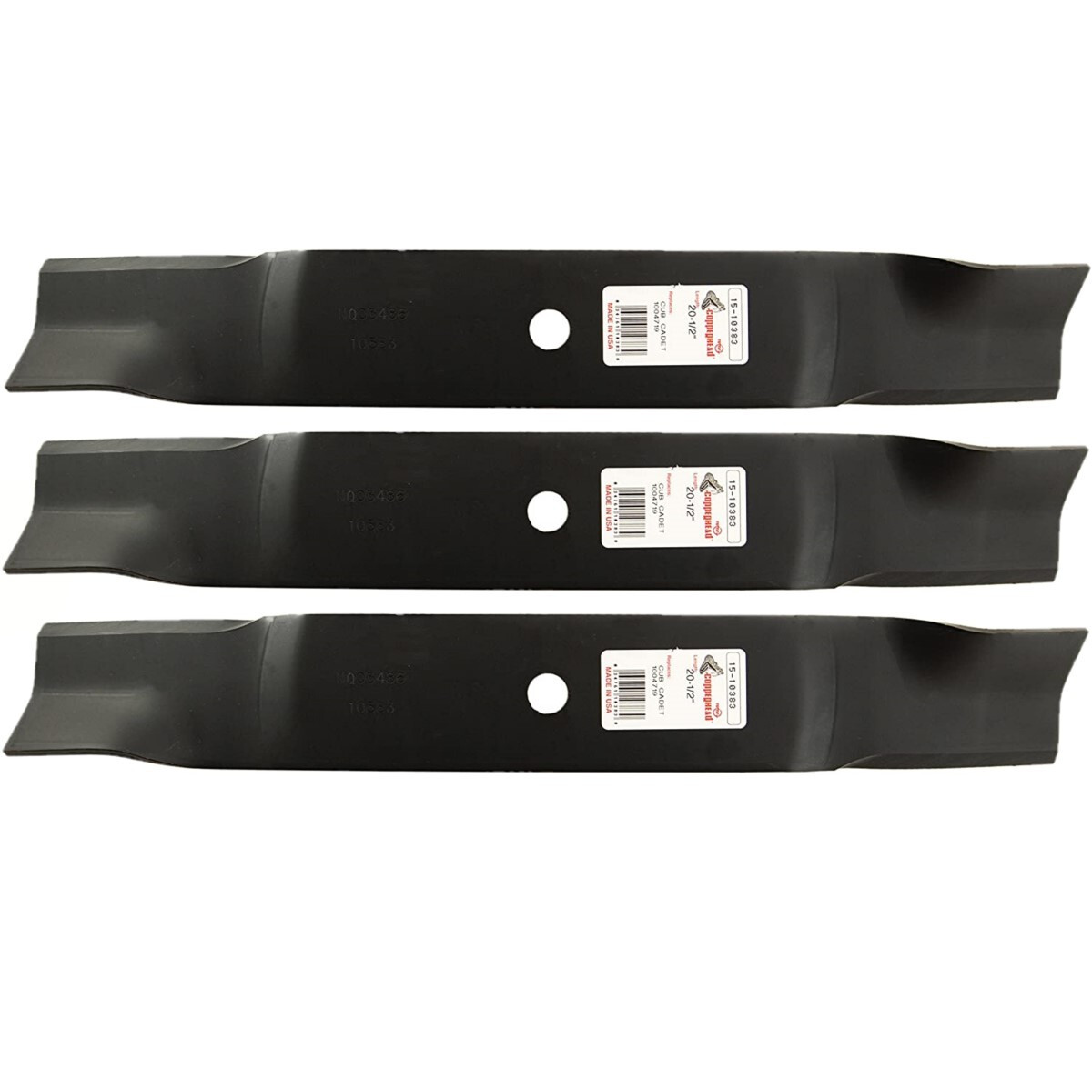 3Pk 10383 Blades Compatible With 60" Cub Cadet 01004719-0637, 1004719 ...