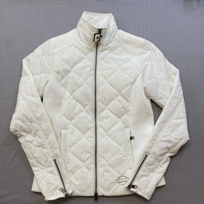 NEW GENUINE HARLEY DAVIDSON 97428-23VW 2XL JACKET WOVEN OFF WHITE ...