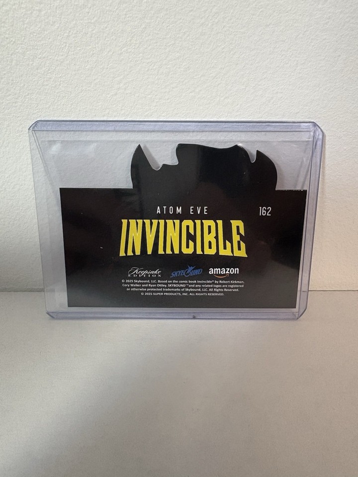 2025 Keepsake Invincible Season 1 Atom Eve Punch Outs Die Cut #162 | eBay