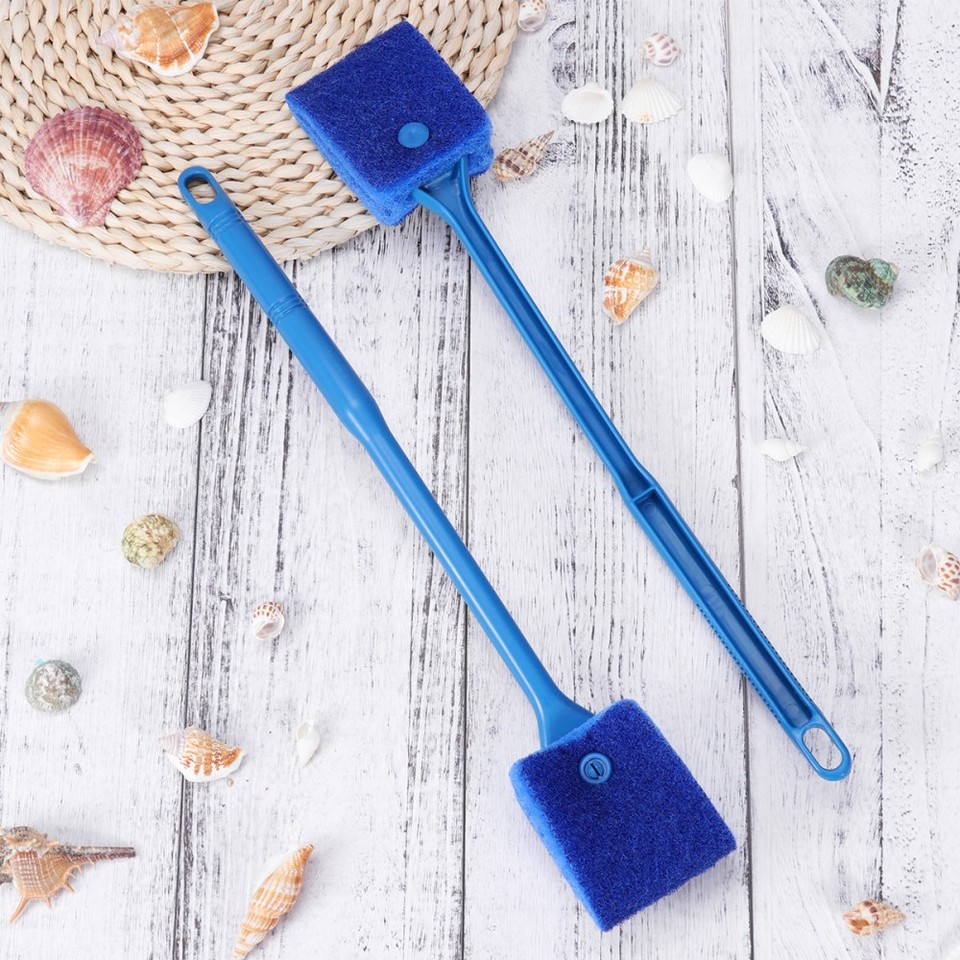 Floating Aquarium Scrubber Terrarium Cleaning Tools Brush | eBay