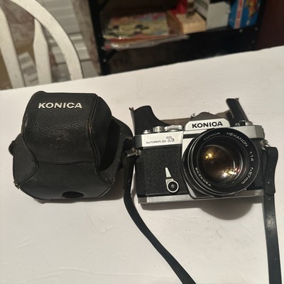 Konica Autoreflex T3 Film Camera & Konica Hexanon AR 57mmf/1:14 | eBay