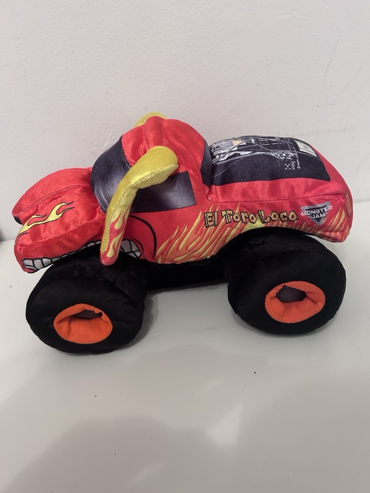 Monster Jam El Toro Loco Monster Truck Plush Cuddly You Official ...