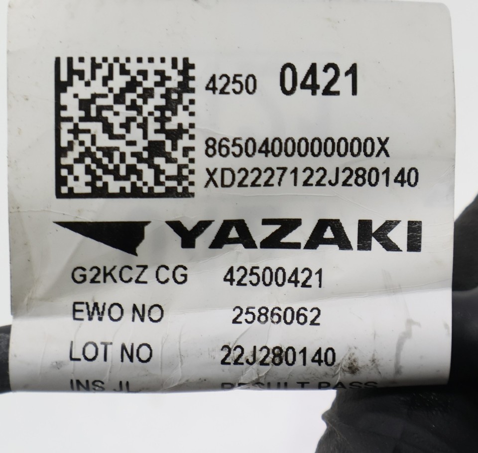 2022 - 2023 CHEVROLET BOLT EUV EV AUXILIARY POSITIVE BATTERY CABLE WIRE ...