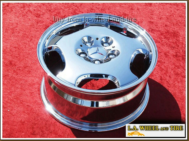 SET OF 4 CHROME 16" MERCEDES BENZ E300 E320 E420 E430 OEM WHEELS RIMS ...