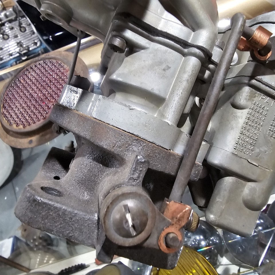 1949-1950 Oldsmobile V8 Carter Carburetor Rocket | Mechanical Choke | 2 ...