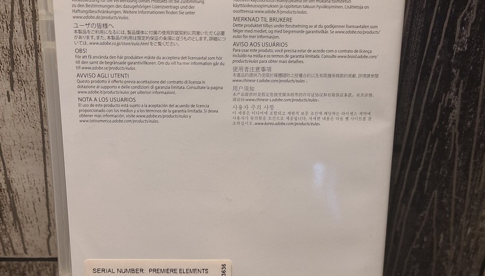 Adobe Photoshop Elements 6 & Premiere Elements 4 w/ Serial + Shortcut ...