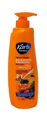 Karis Naturals Carrot & Papaya Skin Brightening & Moisturizing Body ...