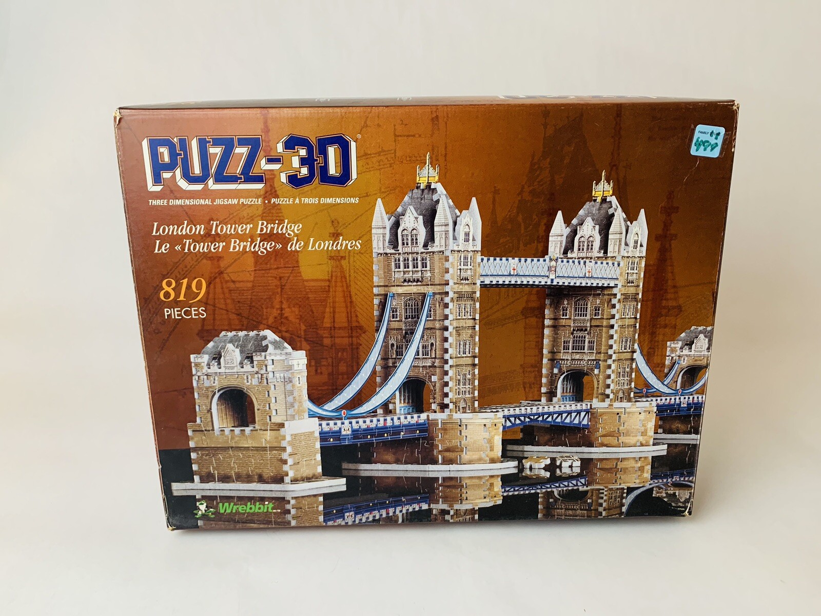 Wrebbit Puzz 3D Puzzle London Tower Bridge 819 Pieces | eBay