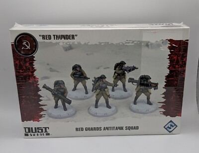 Dust Tactics Red Guards Anti-Tank Set, Used, Wargames, Werid War 2 ...