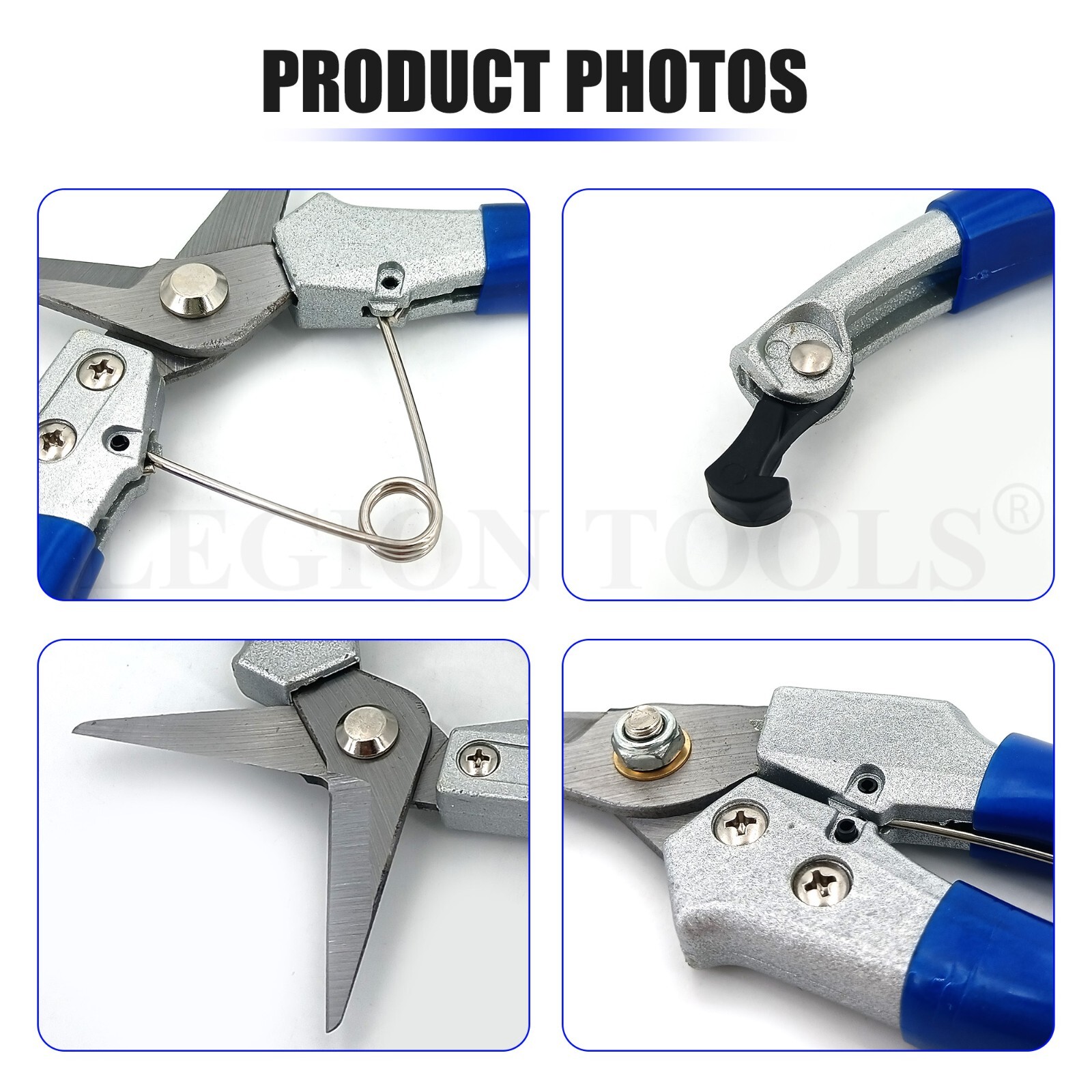 8'' Pruning Shears Straight Head Trim Trees Snips & Branch Garden ...