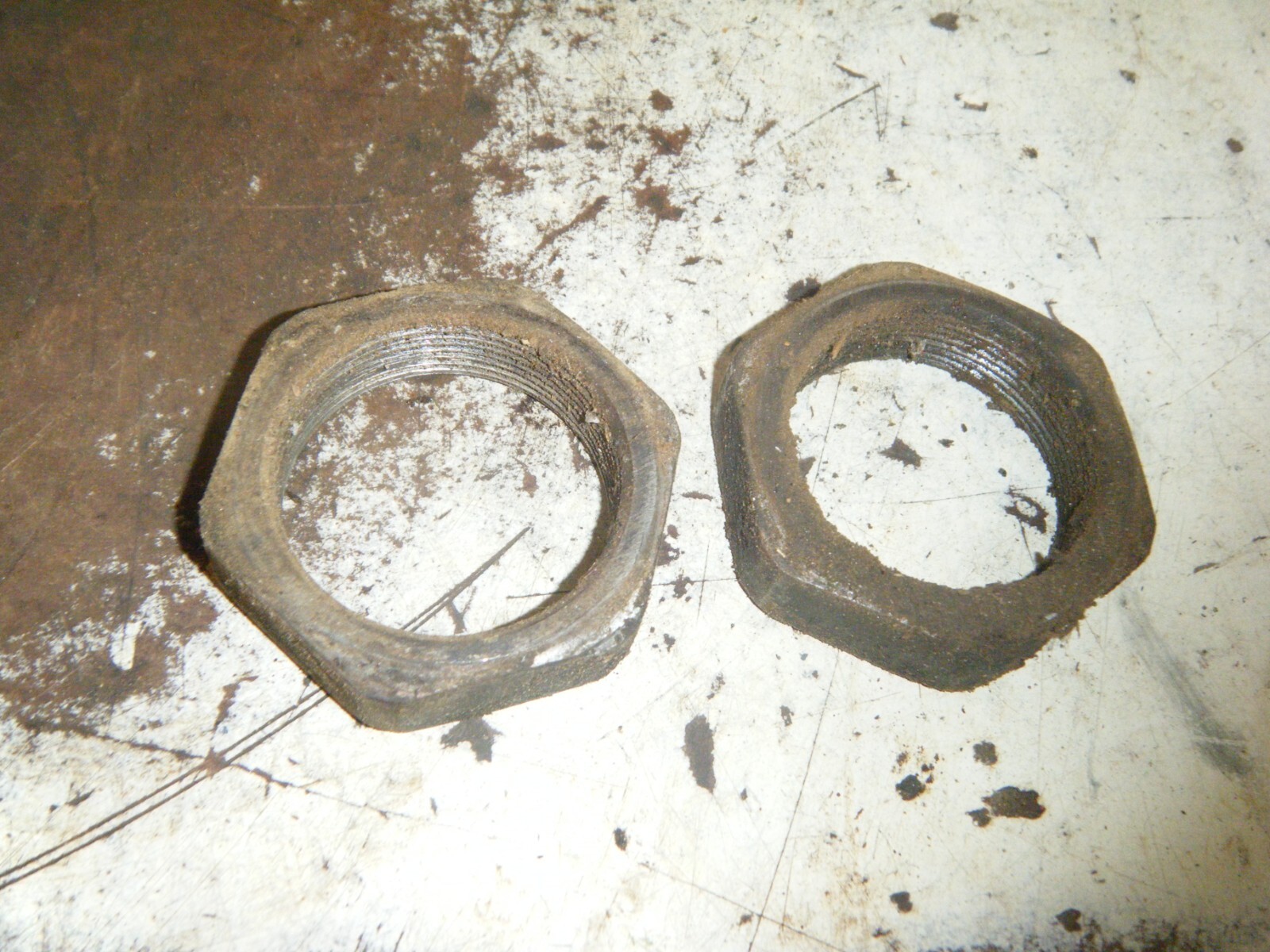 YAMAHA 350 BIG BEAR 4X4 ATV OEM REAR AXLE NUTS Y423 1995 | eBay