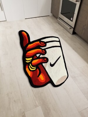 Double Cup Lean Purple Drank Floor Mat Modern Area Rug Living Room ...