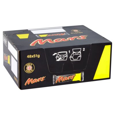 MARS BARS - FULL BOX 48 BARS - 51g FULL SIZE BARS | eBay UK
