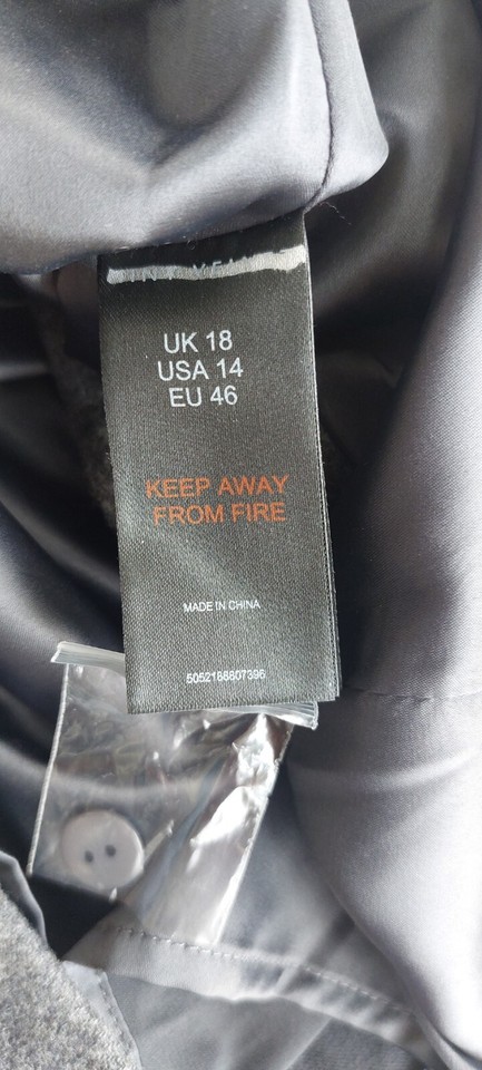 MINT VELVET Granite Marl Studded Skirt Size 18 WOOL BLEND Short Mini | eBay UK