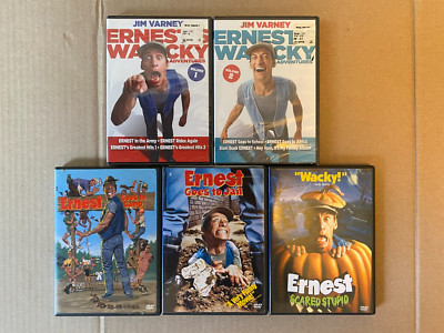 ERNEST DVD Collection-11 Movies! Army/Slam Dunk/Jim Varney/Goes to ...