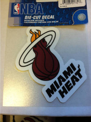 Miami Heat 4x4 Die Cut Decal | eBay