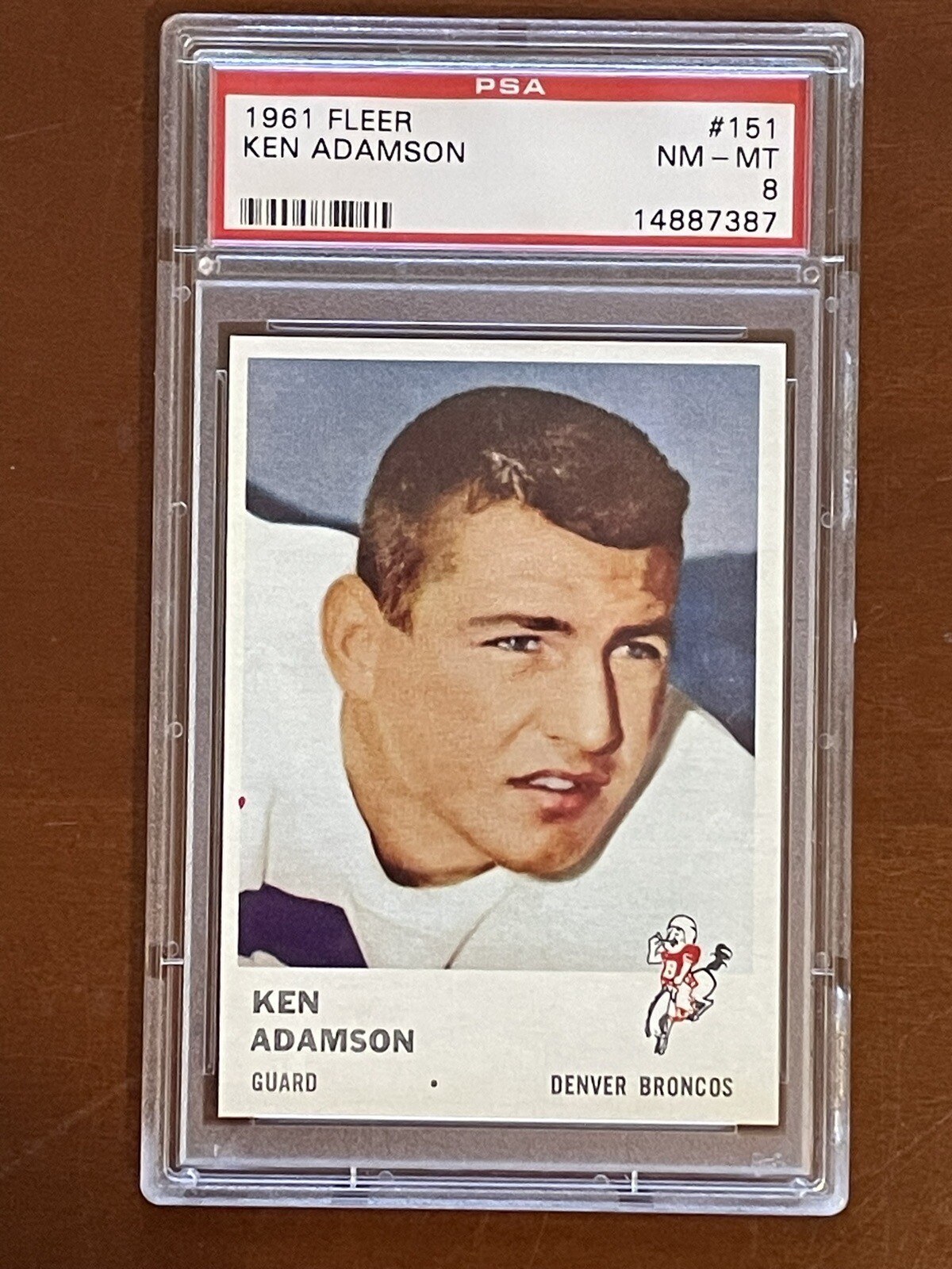 1961 Fleer - #151 Ken Adamson for sale online | eBay