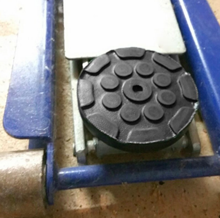 Car Lift Rubber Jacking Pad Anti-slip Surface Tool Rail Protector Heavy ...