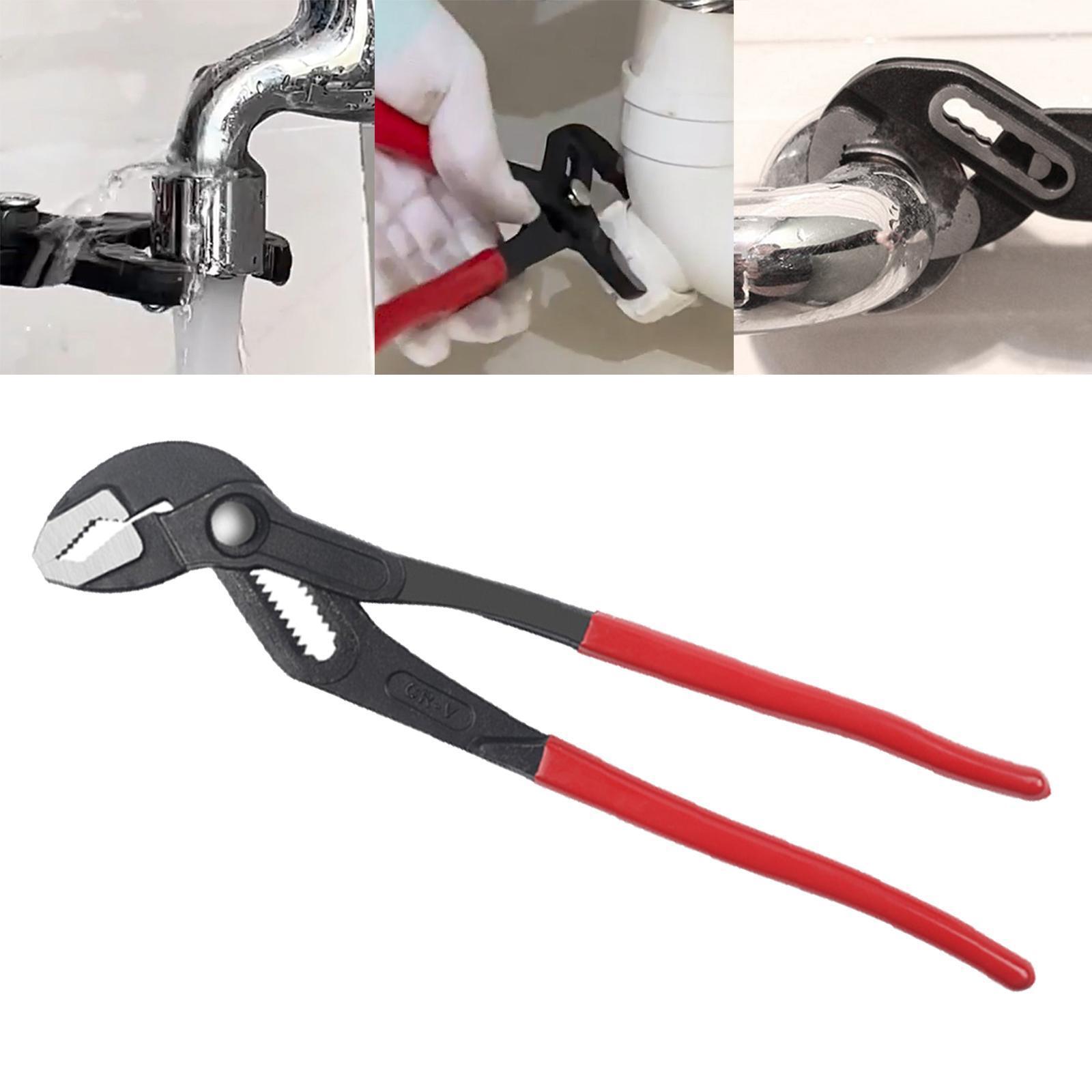 Water Pump Plier Large Opening Heavy Duty Comfort Handle Water Pipe ...