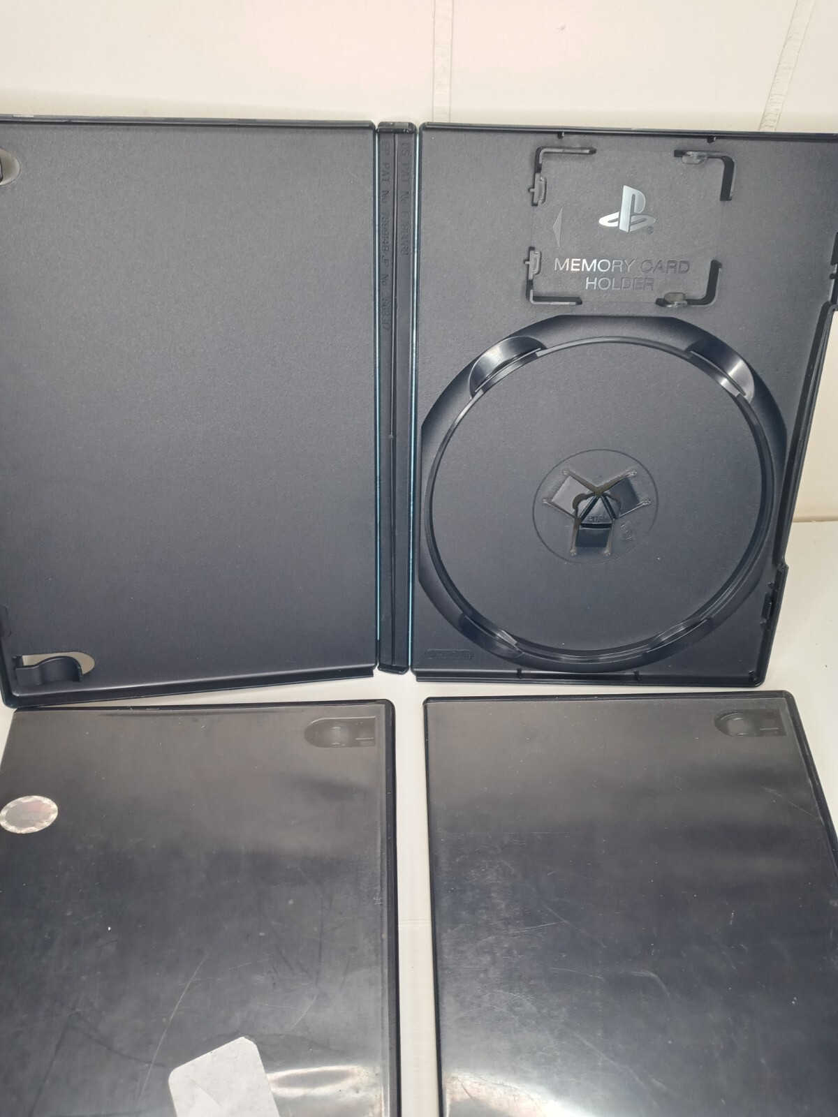 Lot Of 3 - Genuine Used PS2 PlayStation 2 Game Cases Holders W/ Memory ...