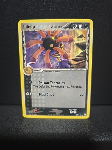 LILEEP - 68/110 - Holon Phantoms - 2006 Pokemon TCG Card - Delta ...