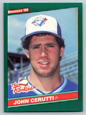 1986 Donruss The Rookies #20 John Cerutti Toronto Blue Jays | eBay