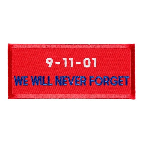 9-11-01 We Will Never Forget Patch, Patriotic Patches | eBay