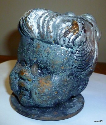 Vintage 1956 Cast Metal Mold Head Cuddle Bun Doll Horsman - Douglas ...