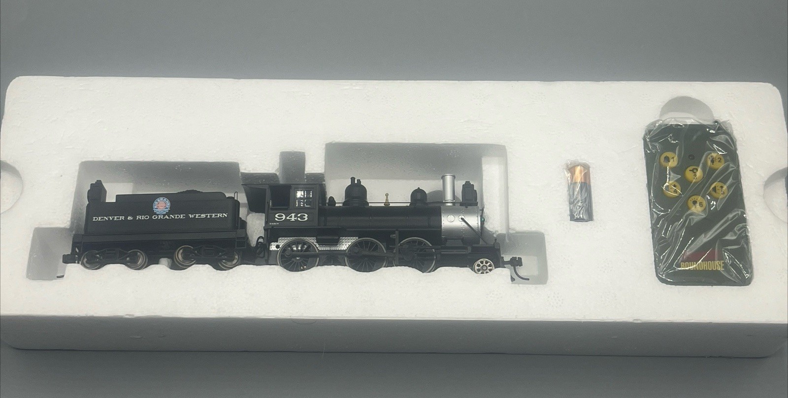 Roundhouse 84705 Rio Grande 2-6-0 Steam Locomotive w/ Sound HO Scale ...