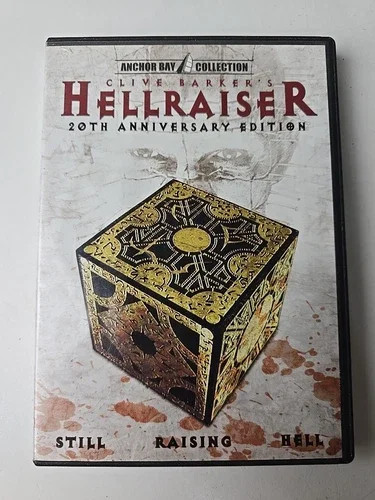 Hellraiser DVD 20th Anniversary Edition Clive Barker Horror Classic | eBay