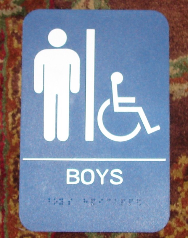 ADA Compliant and Title 24 Handicap Signs, Restroom, Exit, No Smoking ...