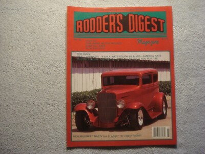 Rodder's Digest 1989 ANNUAL #32 Classic Hot Rod Modified Custom Cars ...