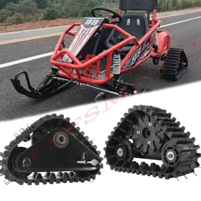 2x ATV Quad Rear Wheel Snow Sand Track Assembly for UTV Snowmobile ...