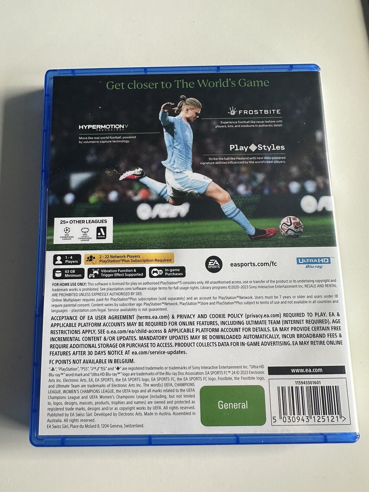 EA Sports FC 24 PS5 Preowned 5030943125121 | eBay
