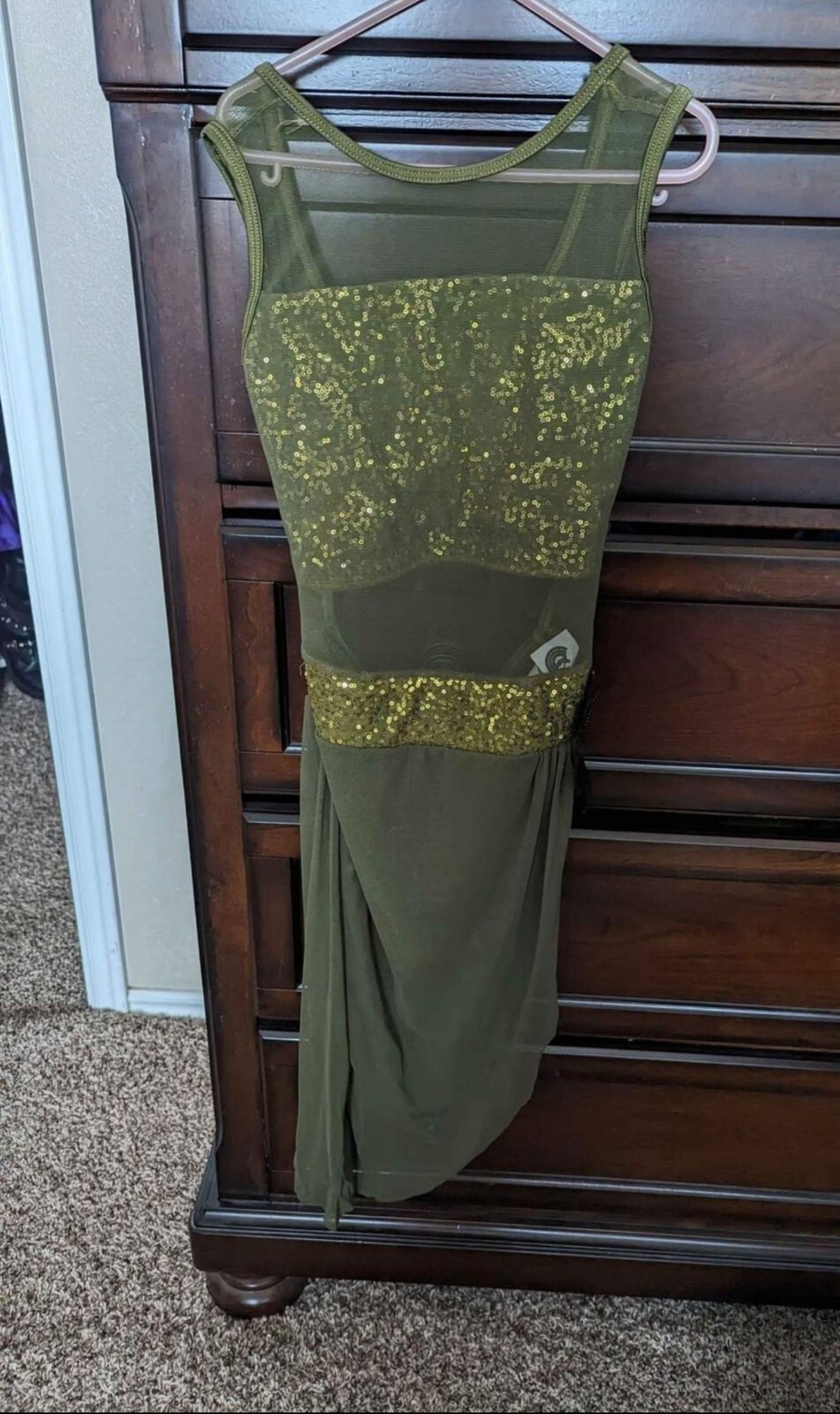 curtain call lyrical dance costume adult small - Gem