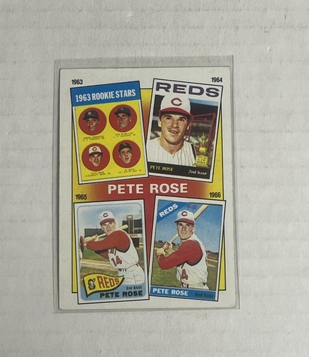 1986 Topps #2 The Pete Rose Years: 1963-1966 | eBay