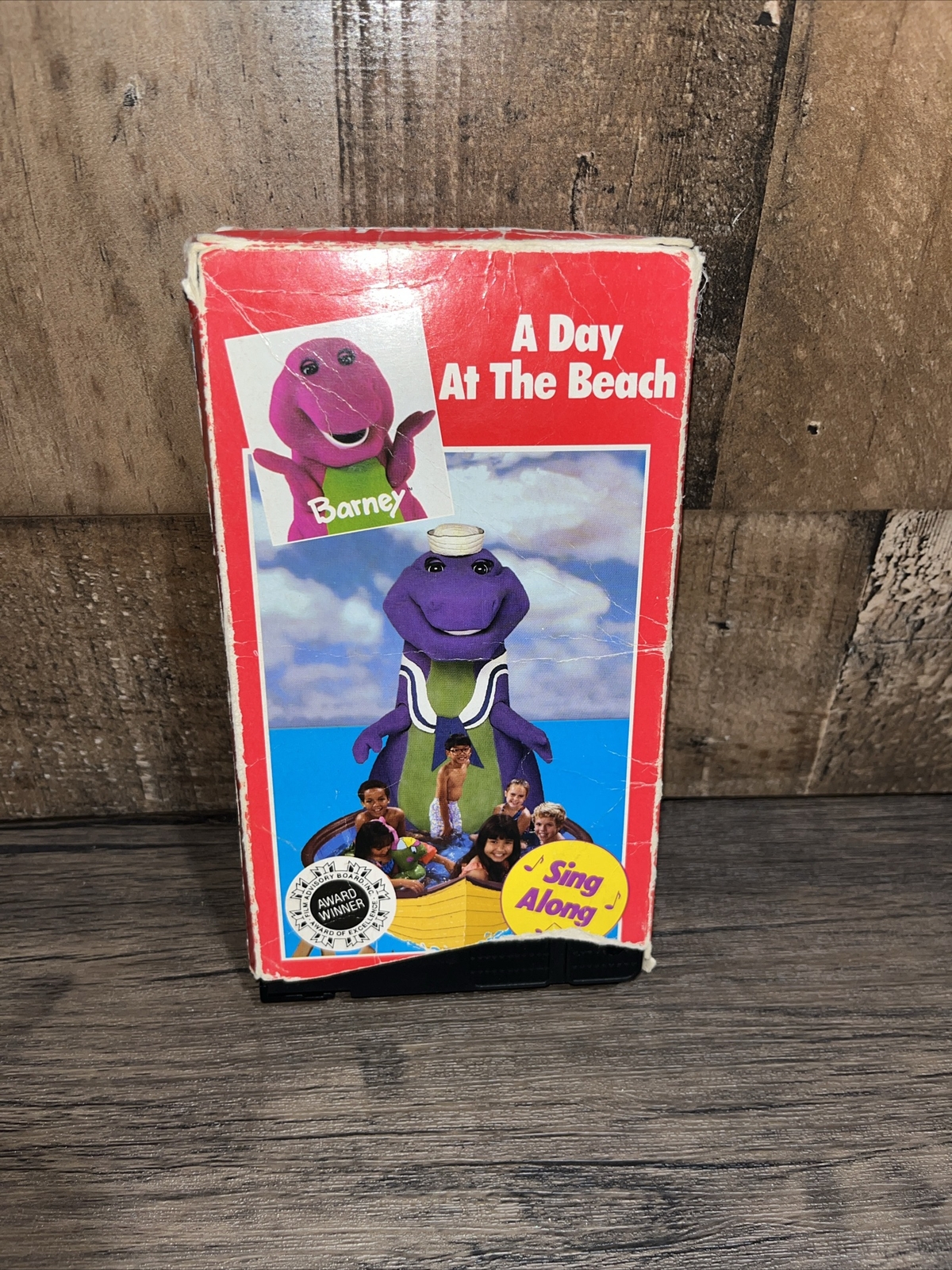 Barney A Day at the Beach (VHS, 1992) RARE | Grelly USA