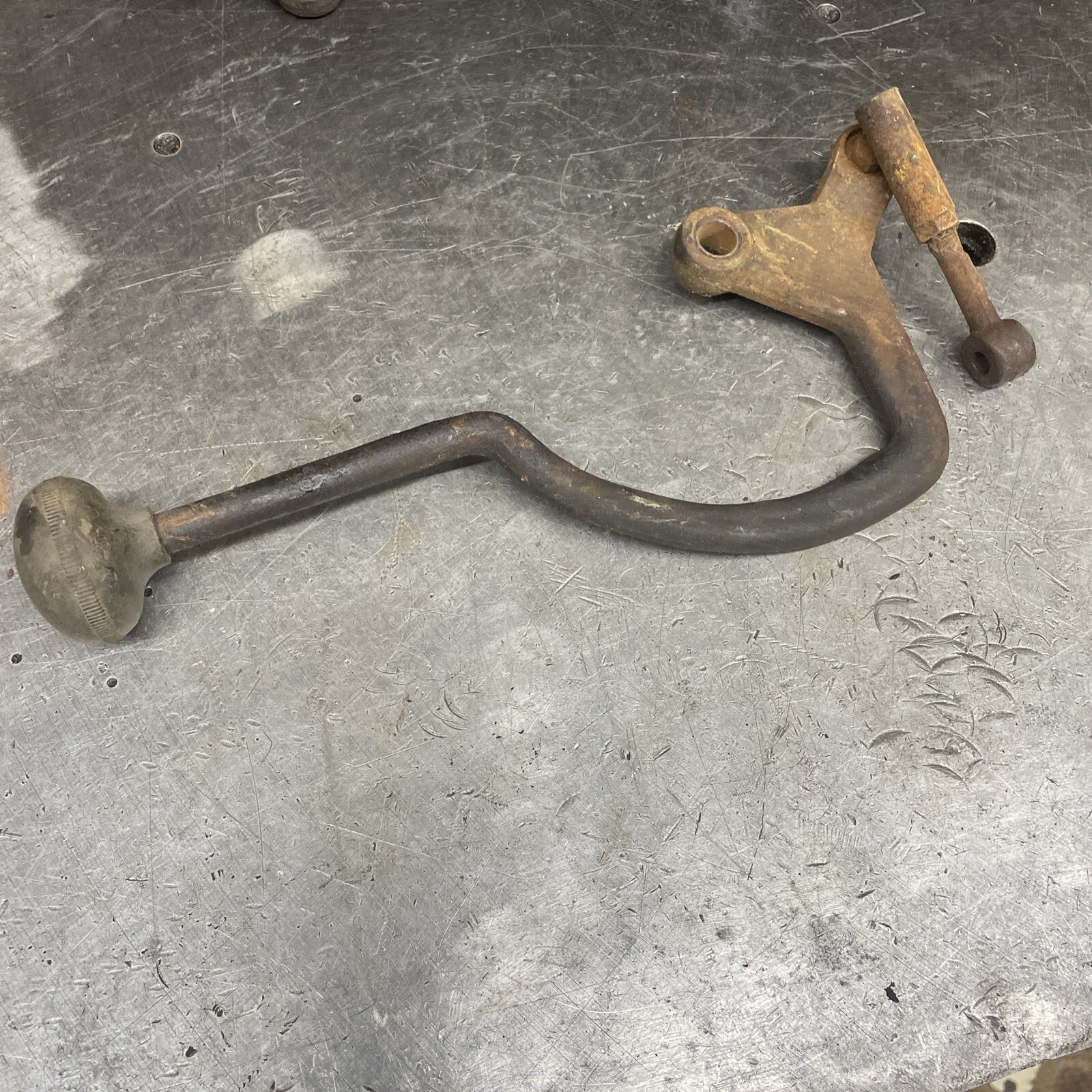 Jeep Dana Spicer 18 single lever transfer case shifter w/linkage 1964 ...