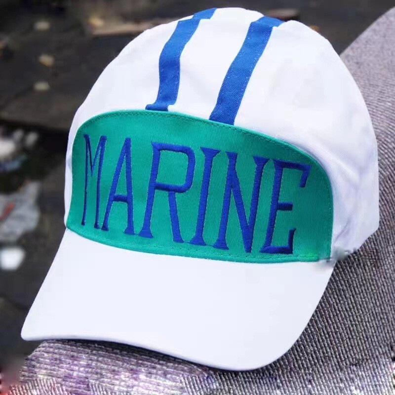 ONE PIECE Navy Admiral Akainu Sakazuki MARINE Baseball Cap Halloween ...