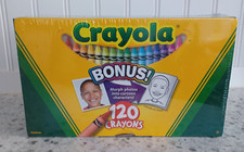 Crayola 52-6920 Giant Chest of 120 Color Crayons With Sharpener for ...