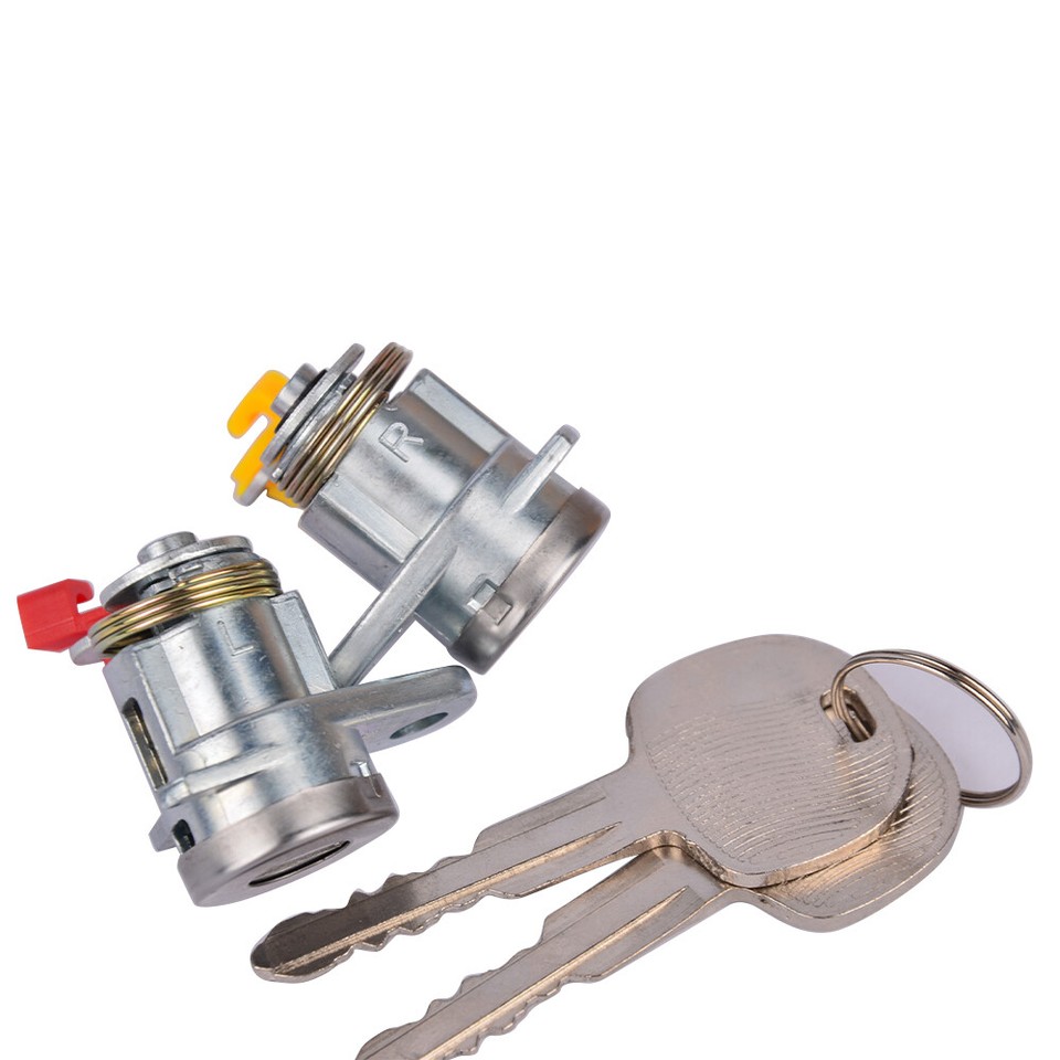 New Door Lock & Key Ignition Barrel Set For Isuzu NPR NQR NPR-HD NRR ...