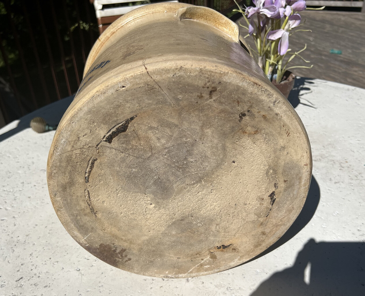 VTG Stoneware Crock Eagle Pottery Macomb IL Old No Leaks | eBay