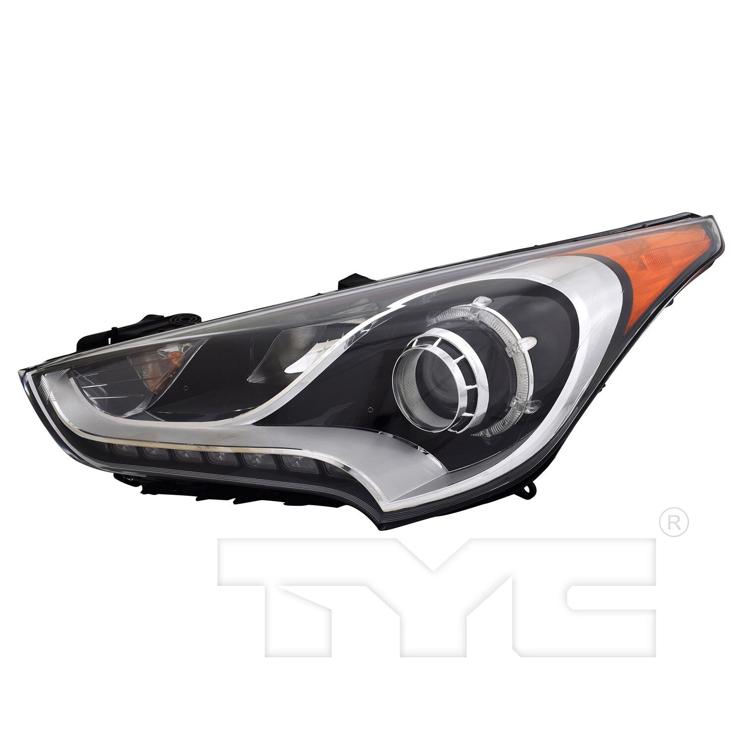 For 2013-2017 Hyundai Veloster Headlight Driver Left Side Projector ...