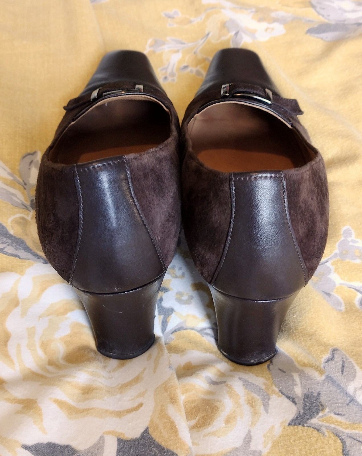 Gabor Heels Size 7 Brown Suede Leather | eBay UK