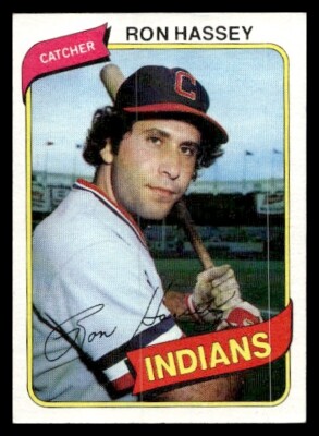 1980 Topps #222 Ron Hassey Cleveland Indians Baseball card | eBay