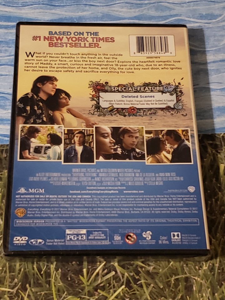 EVERYTHING, EVERYTHING, - DVD - AMANDLA STENBERG, NICK ROBINSON, - NEW ...