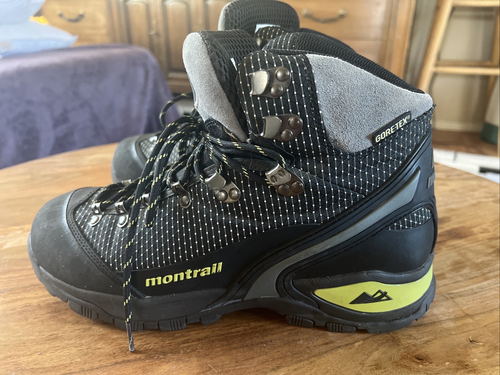 Montrail Helium GTX Gortex Gryptonite Mens Hiking Boots Size 11 | eBay