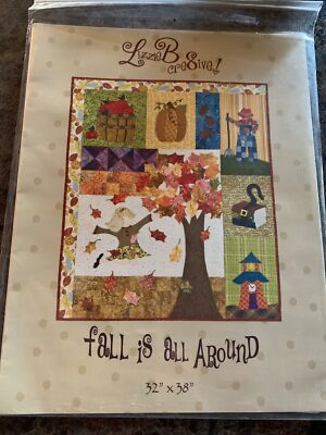 “Fall Is All Around” by Lizzie B Creative! Quilt Pattern | eBay